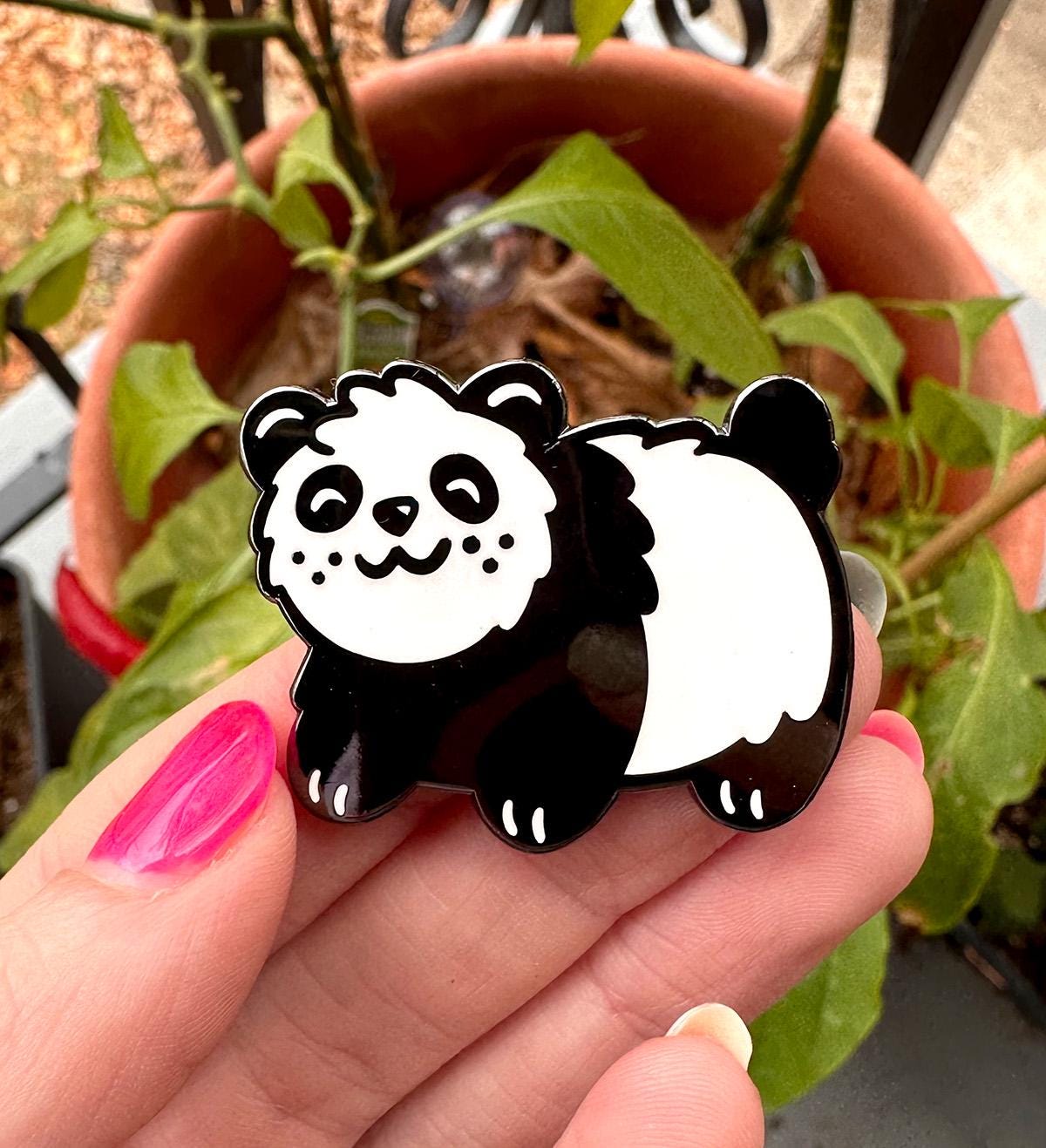 Panda Enamel Pin