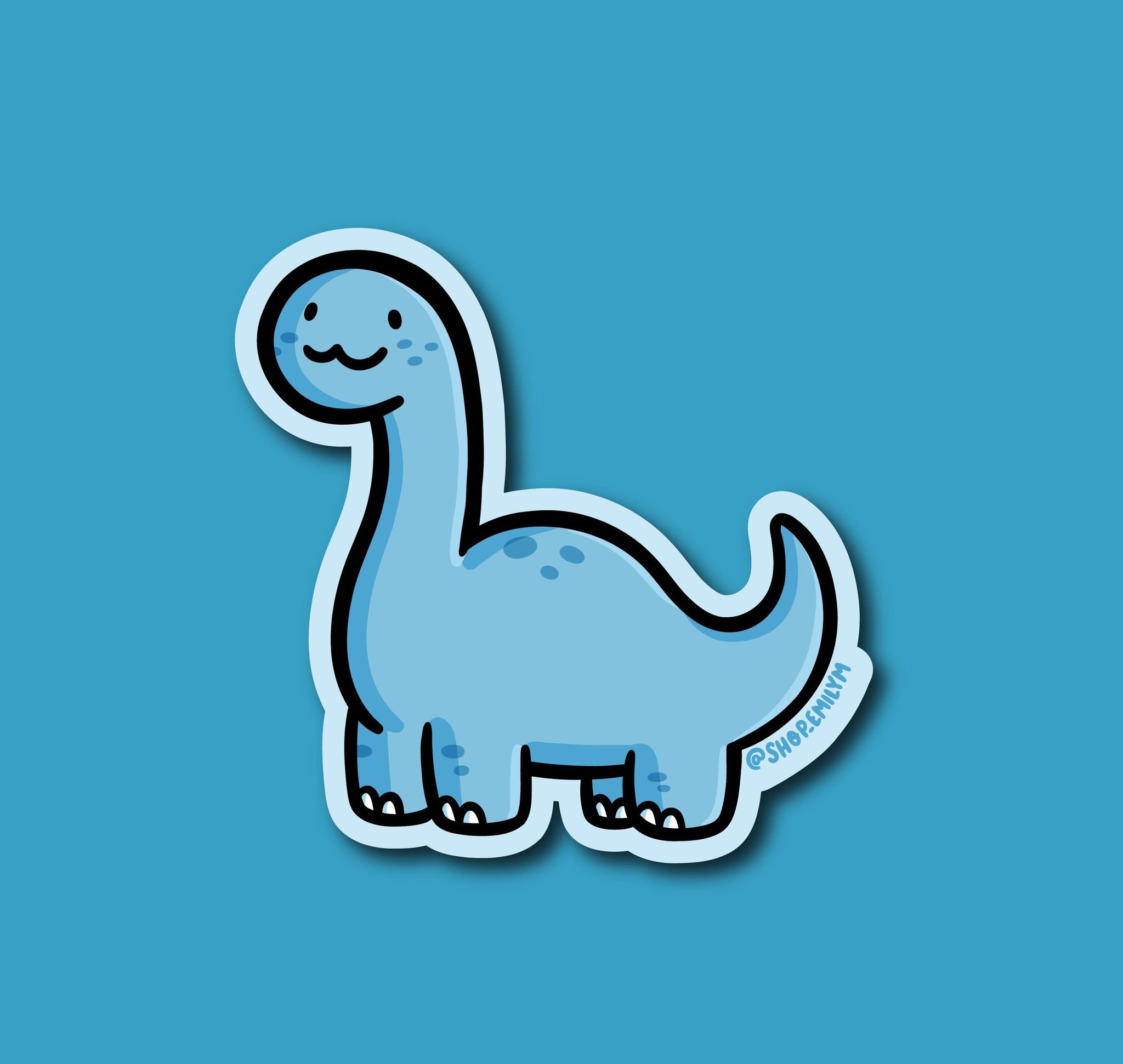 Brontosaurus Sticker