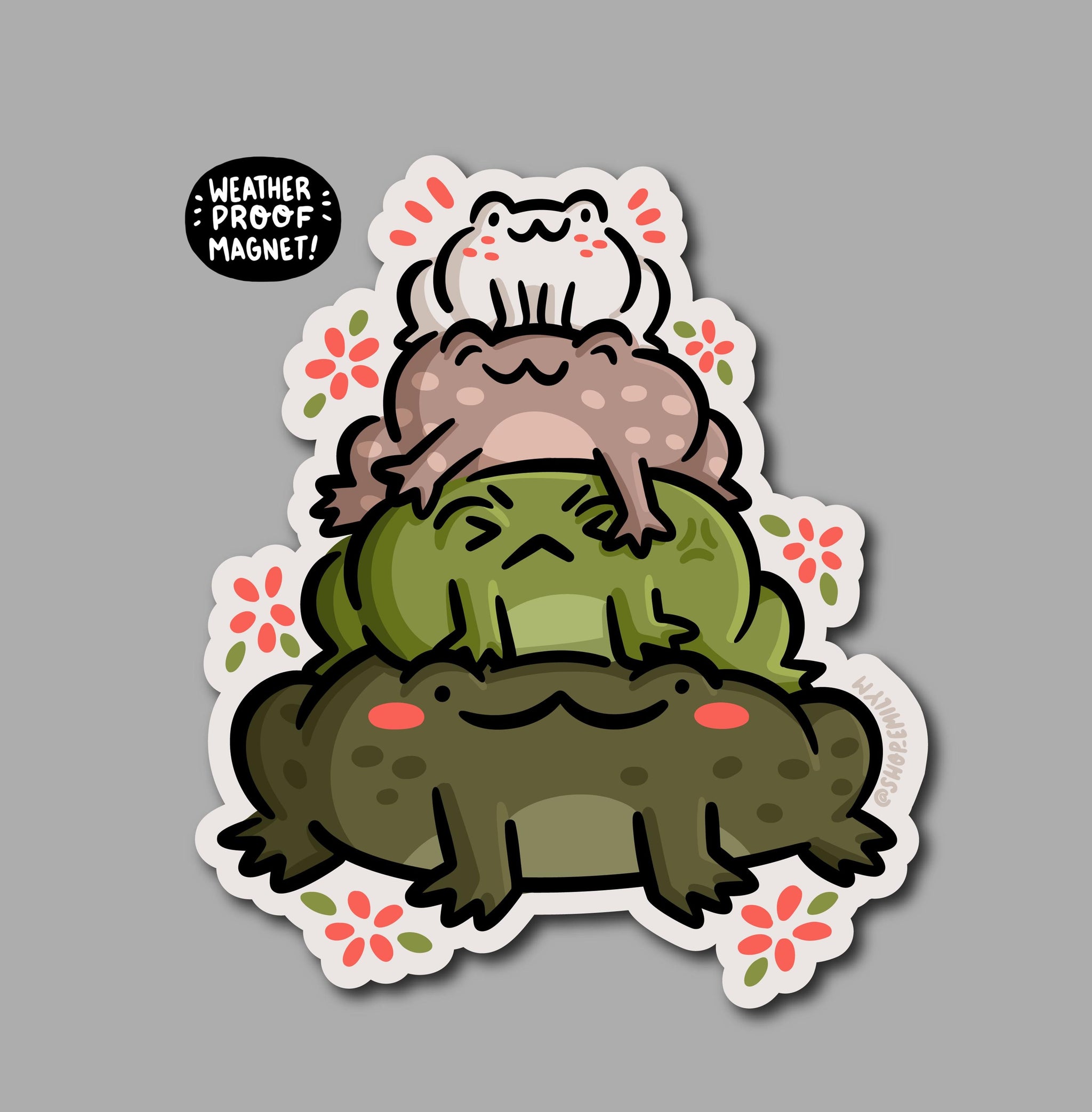 Toad Tower Magnet