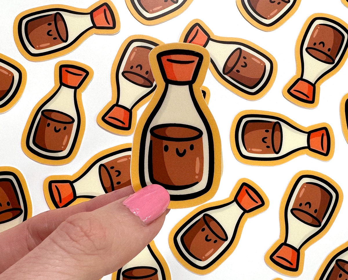 Soy Sauce Mini Sticker